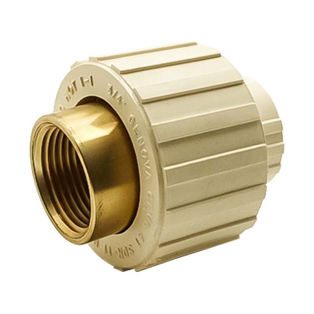 Thrifco 6624024 3/4 CPVC X Fp Transition Union - Walmart.com