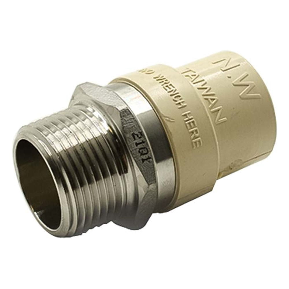 Thrifco 6624034 1/2 Male CPVC Transition Adapter - Walmart.com