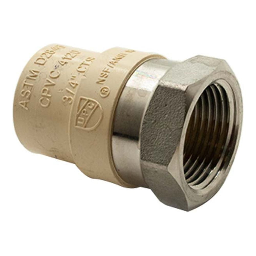 Thrifco 6624038 1/2 Female CPVC Transition Adapter - Walmart.com
