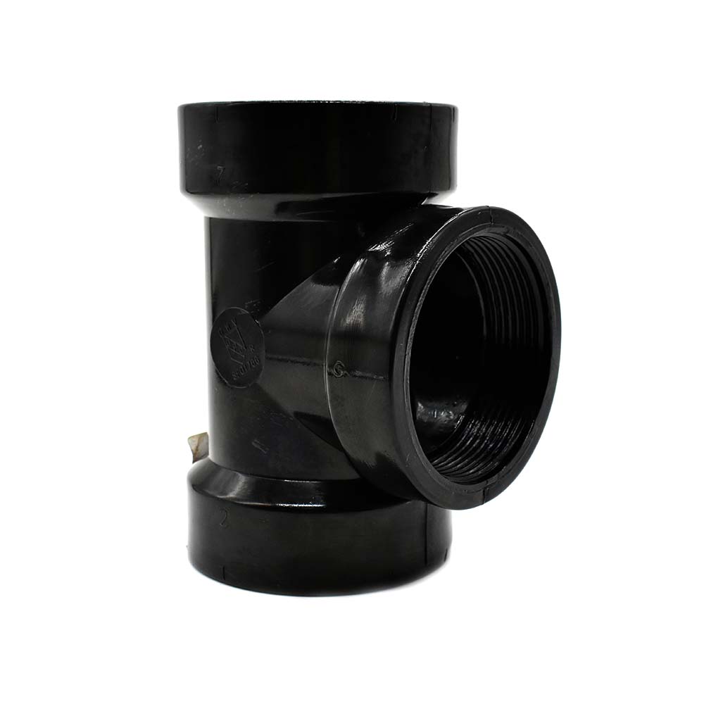 Thrifco 6792115 92115 2 Inch ABS Cleanout Tee (H x H x T) - Walmart.com