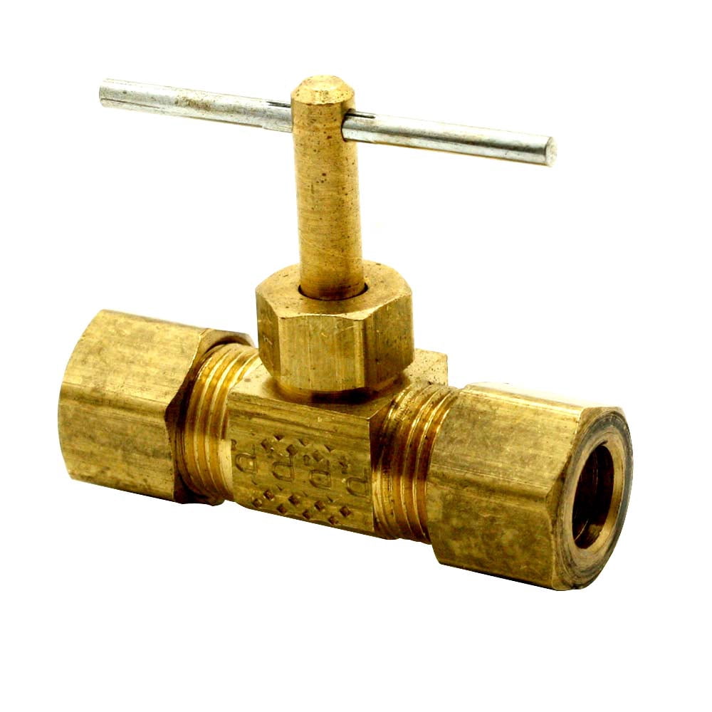 Thrifco 6922017 #107C 5/16 Inch Tube Straight Needle Valve - Walmart.com