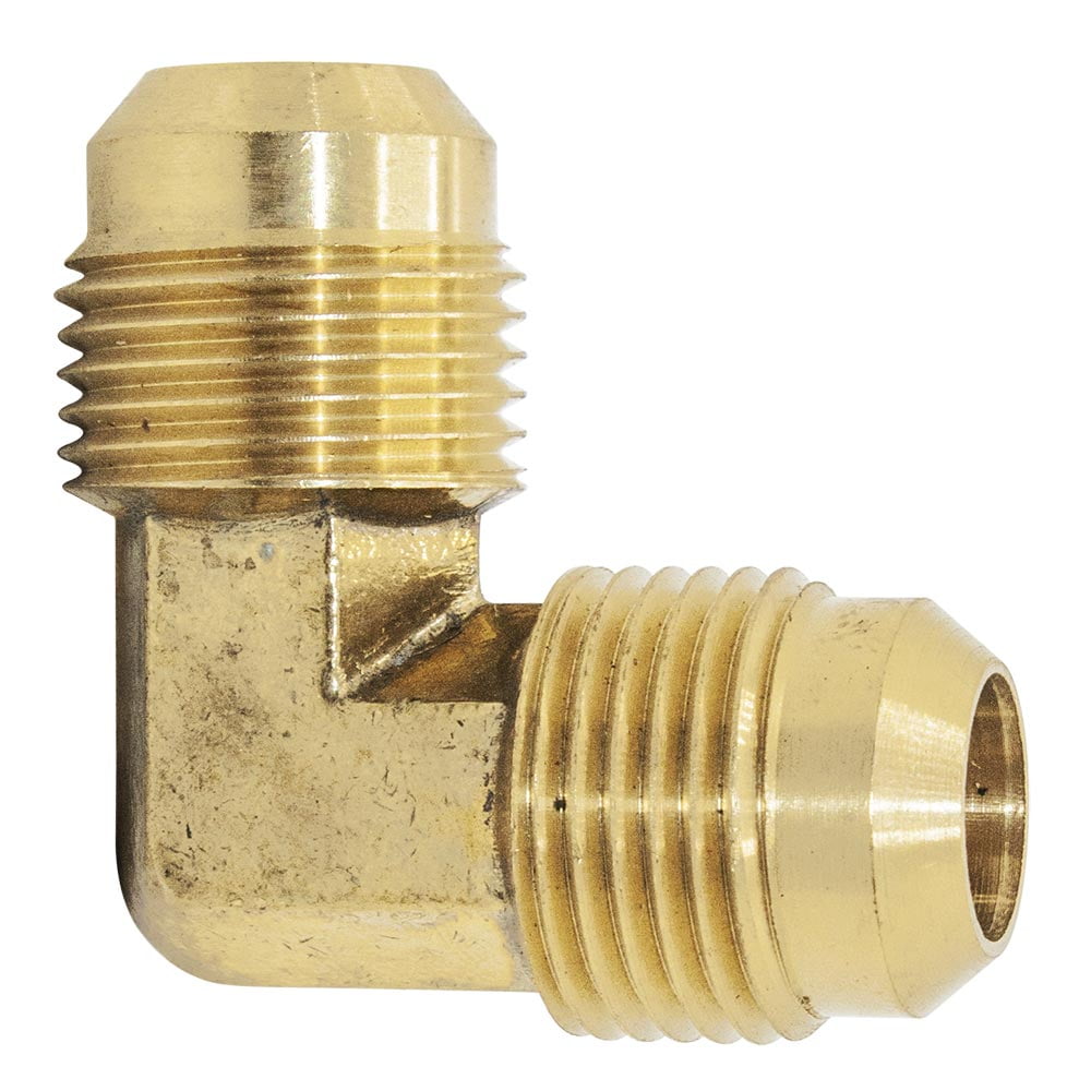 Thrifco 6955005 #55 3/8 Inch Brass Flare Elbow - Walmart.com