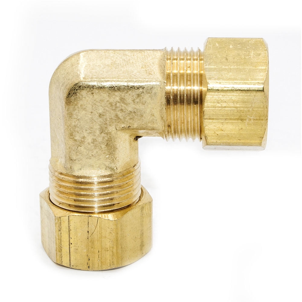 Thrifco 6965007 #65 5/8 Inch Lead-Free Brass Compression Elbow ...