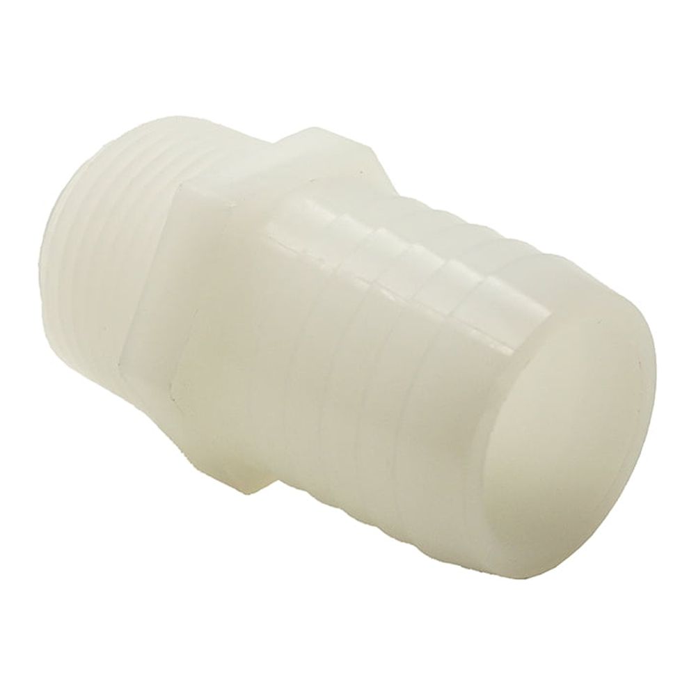 Thrifco 7029434 Nylon 1 Inch Hose Barb X 3/4 MIP Adapter - Walmart.com