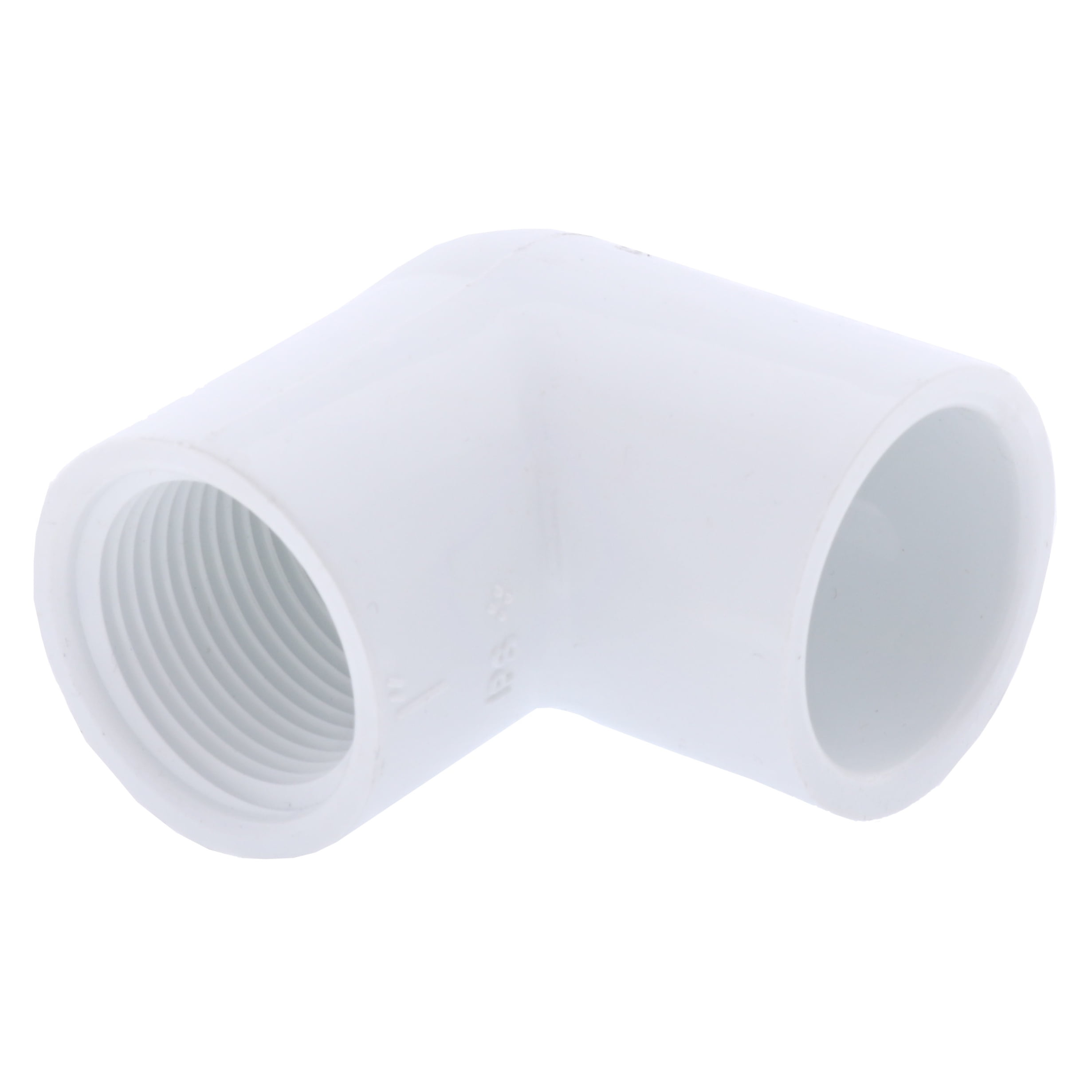 Thrifco 8114128 1 Inch Slip x Threaded PVC 90 Degree Elbow SCH 40 ...