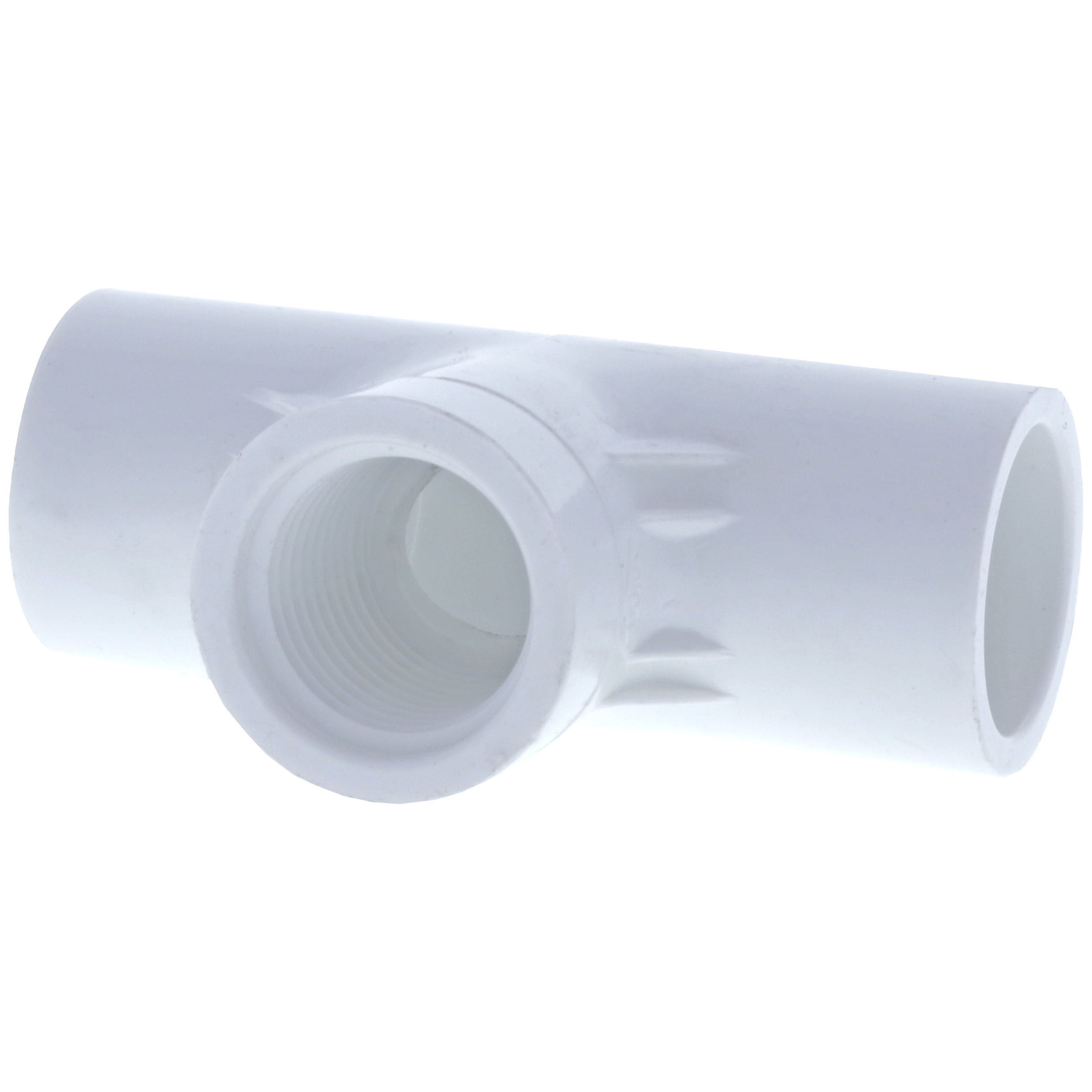 Thrifco 8114742 1/2 Inch Slip x Slip x Threaded PVC Tee SCH 40 ...
