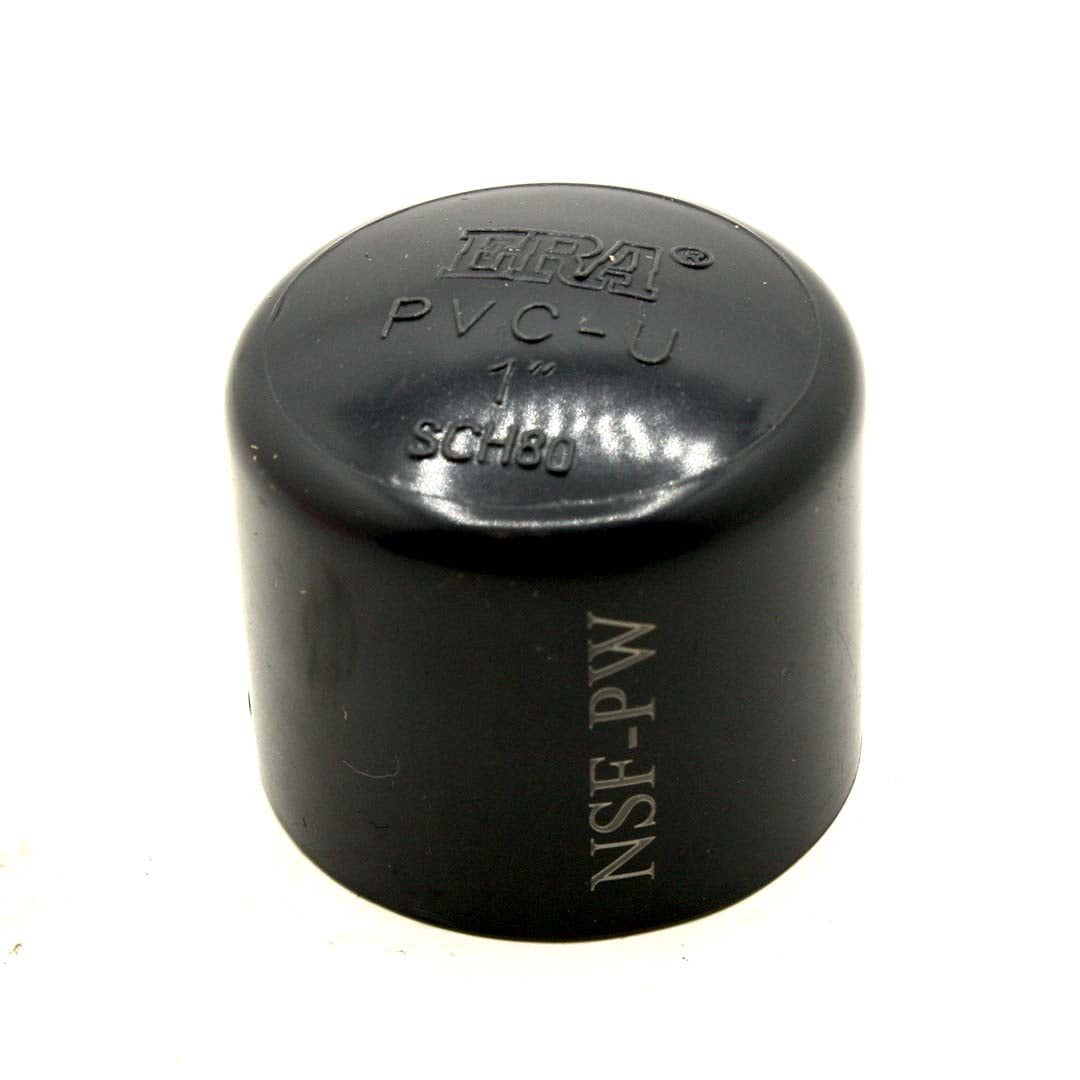 Thrifco 8213682 1 Inch Slip PVC Cap SCH 80 - Walmart.com