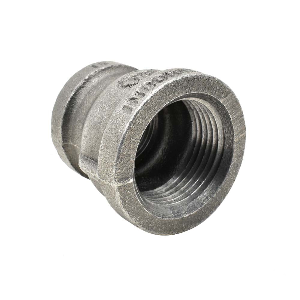 Thrifco 8318045 1-1/2 Inch X 3/4 Inch Black Steel Reducer Coupling ...