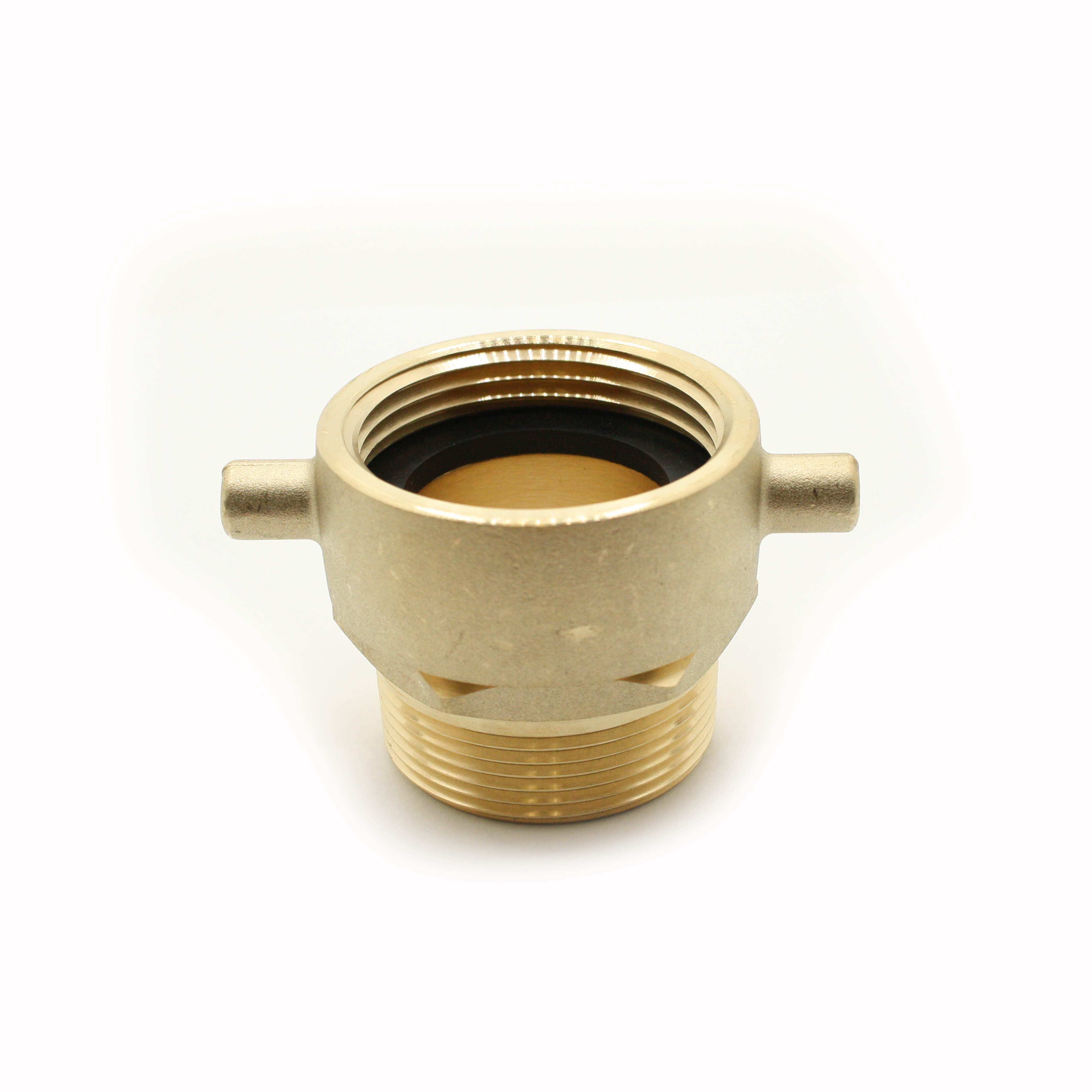 Thrifco 8612003 2-1/2 Inch Female NH/NST X 2-1/2 Inch Male NPT Brass ...