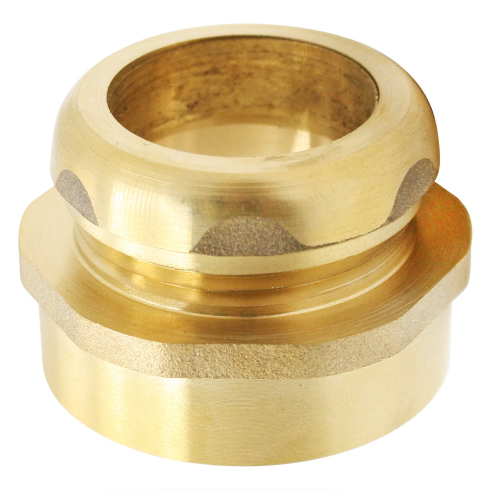 Thrifco 4400599 1-1/2 Inch x 1-1/4 Inch Female Brass Trap Adapter ...