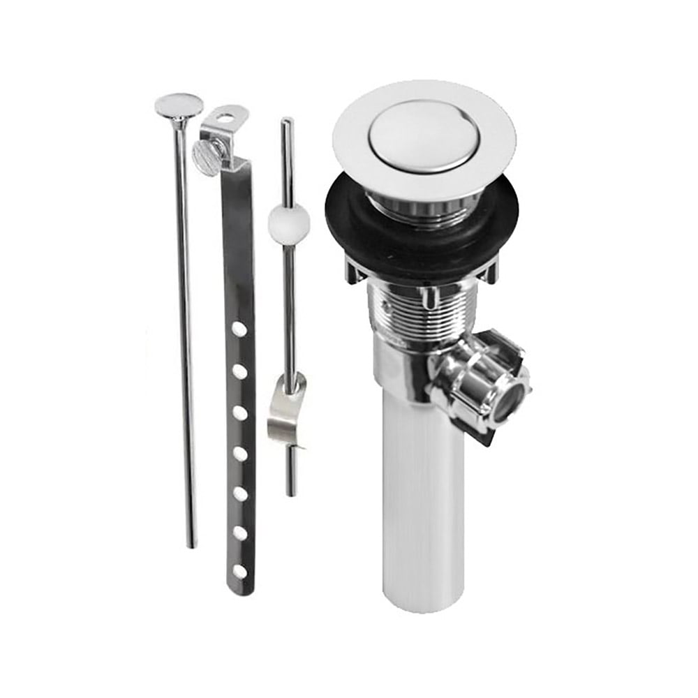 Thrifco Plumbing 4401988 1-1/4 Inch Pop-Up & Waste Assembly - Chrome ...