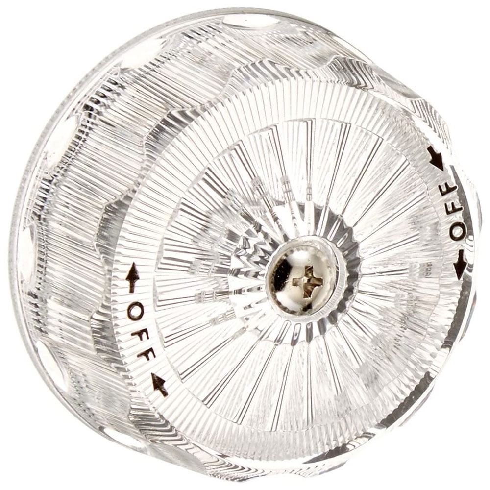 Thrifco Plumbing 4402560 Mixet Volume Control Knob Handle, Clear ...