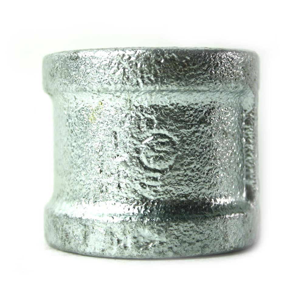 Thrifco Plumbing 5218023 1-1/4 Inch Galvanized Steel Coupling - Walmart.com