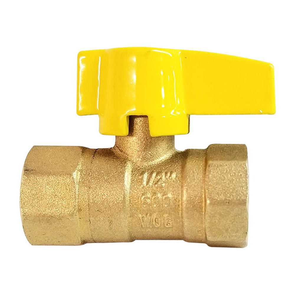 Thrifco Plumbing 6415084 1/2 Ips Ball Gas Valve Aga - Walmart.com