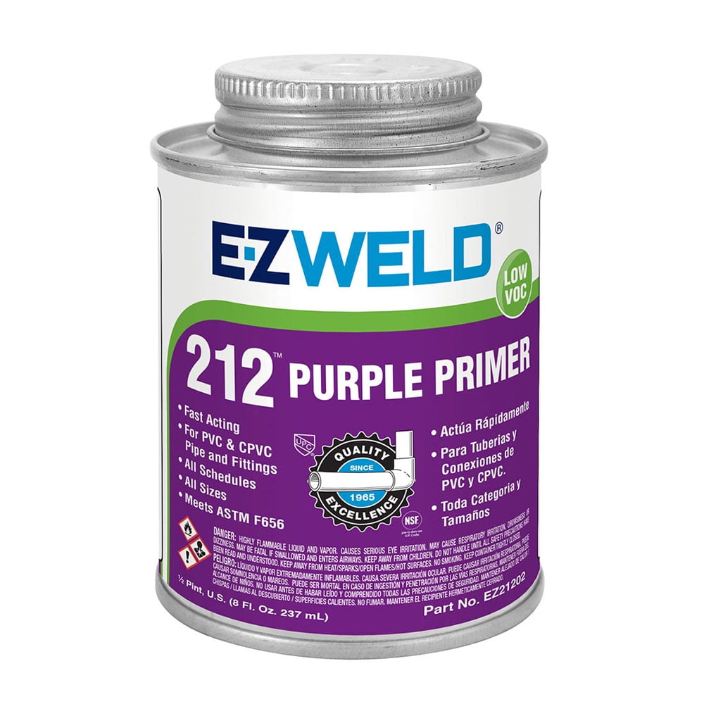 Thrifco Plumbing 6622214 8 Oz Purple Primer - Walmart Business Supplies