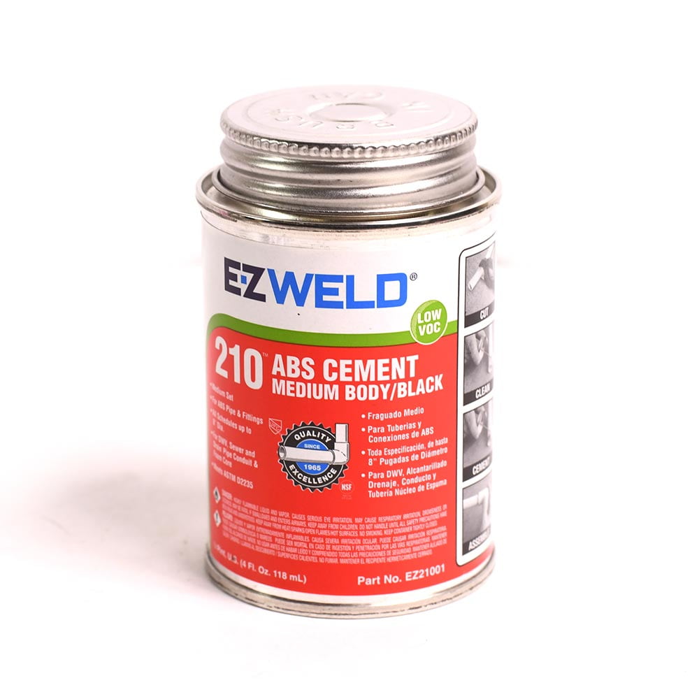 Thrifco Plumbing 6722500 4 Oz ABS Cement - Walmart.com