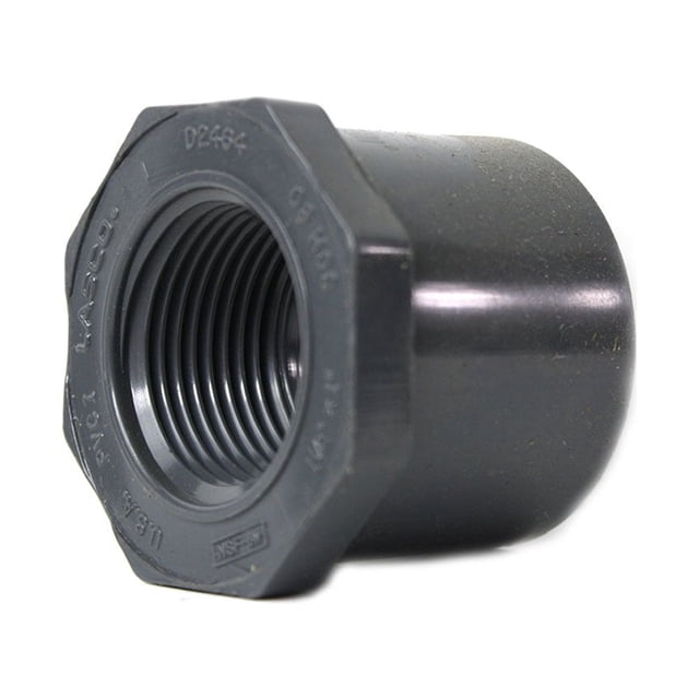 Thrifco Plumbing 8213478 2 Inch x 1-1/4 Inch Slip x Threaded PVC ...