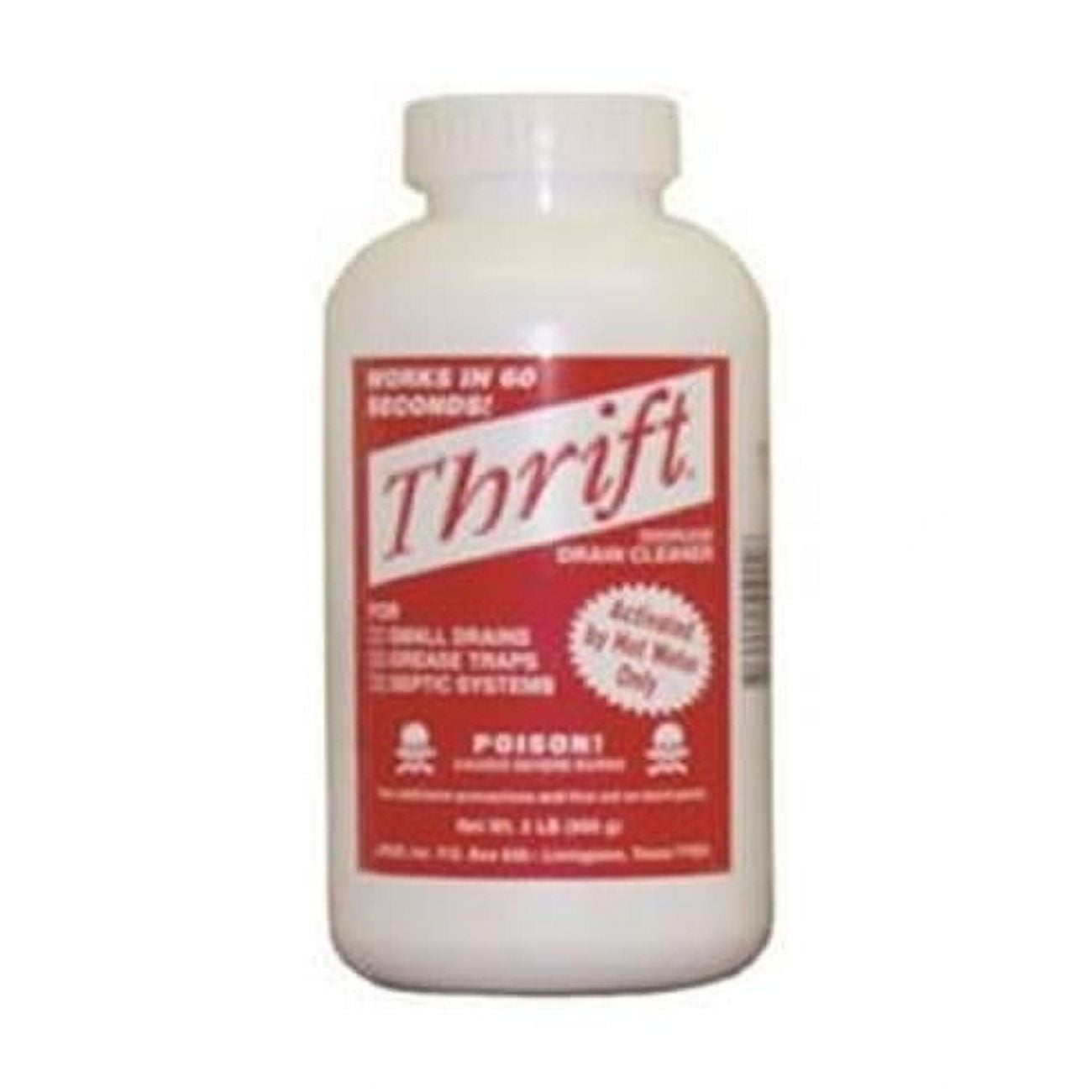 Thrift Marketing Industrial Strength Drain Cleaner, Heavy Duty Clog ...