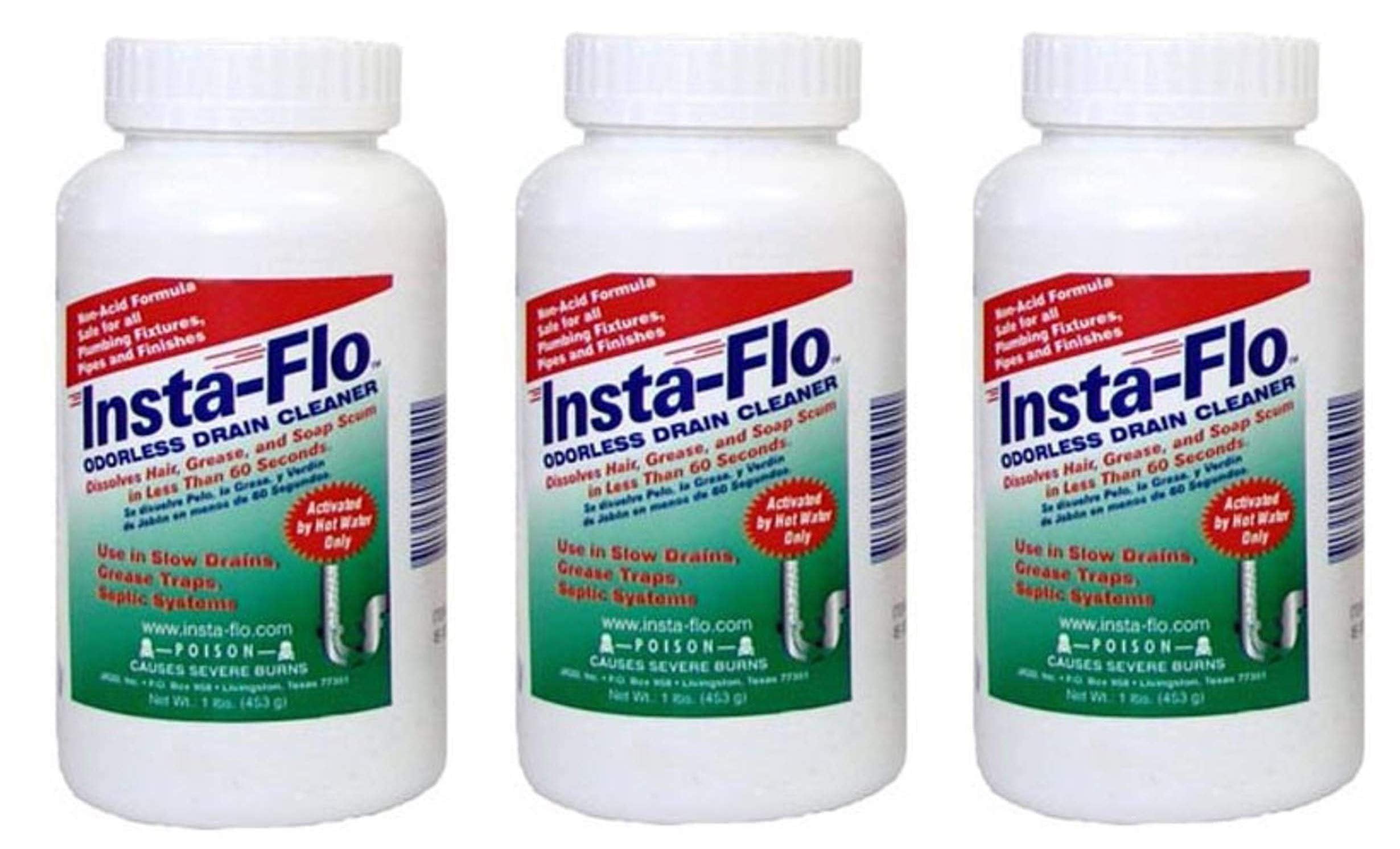 Thrift Marketing IS- 1 LB Insta Drain Cleaner 3 - Walmart.com