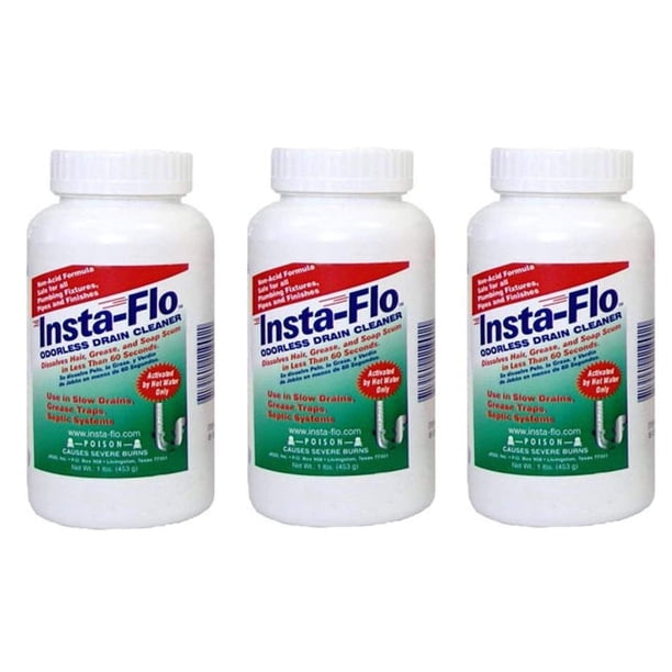 Thrift Marketing IS- 1 LB Insta Drain Cleaner 3 - Walmart Business Supplies