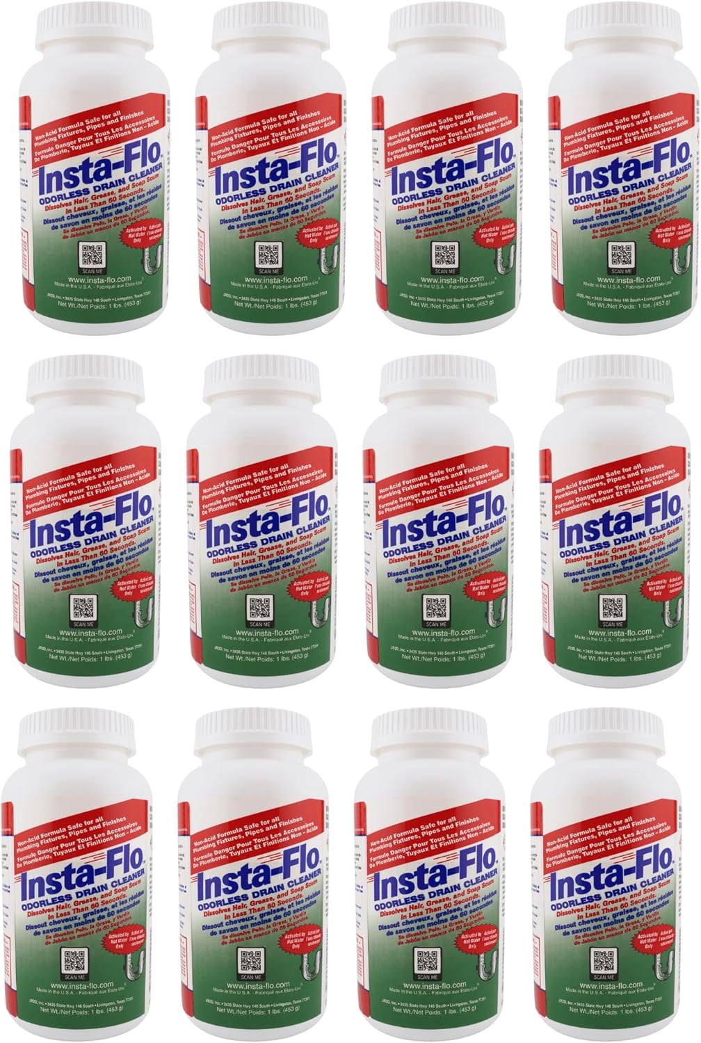 Thrift Marketing Insta-Flo IS-100 Drain Cleaner – Professional Odorless ...