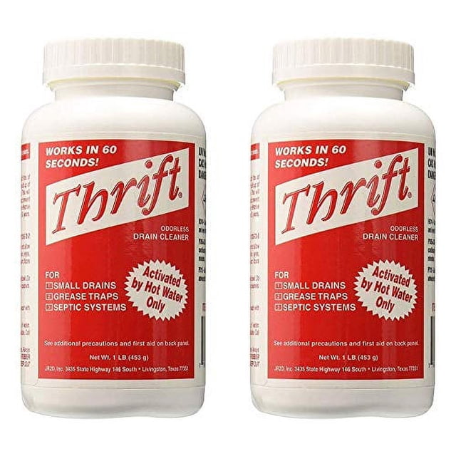 Thrift -100 Drain Cleaner | Eco sewer openers for - Walmart Business ...