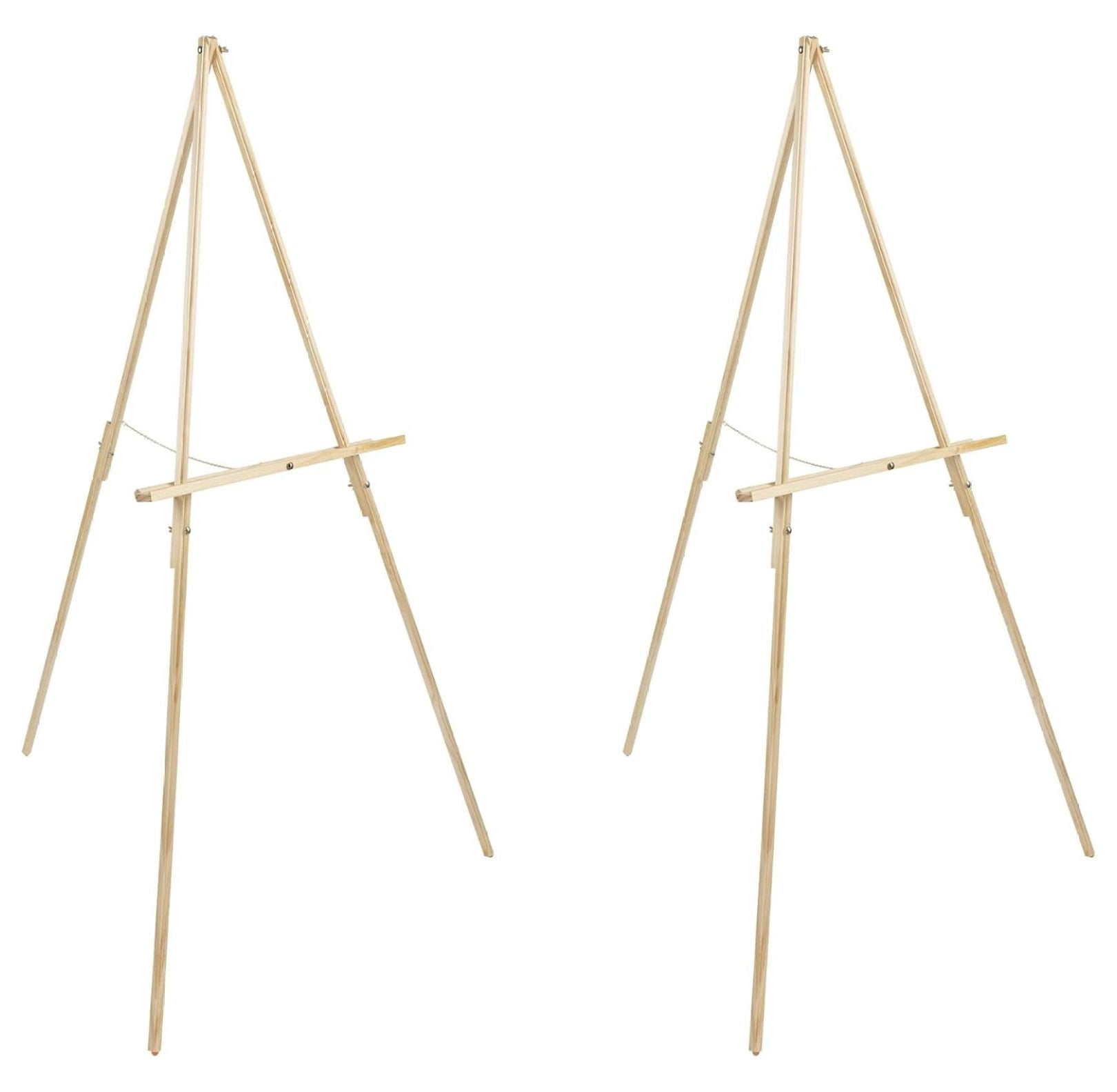 Thrifty Wood Tripod Display Stand for Painting Pack of 2 - Durable ...
