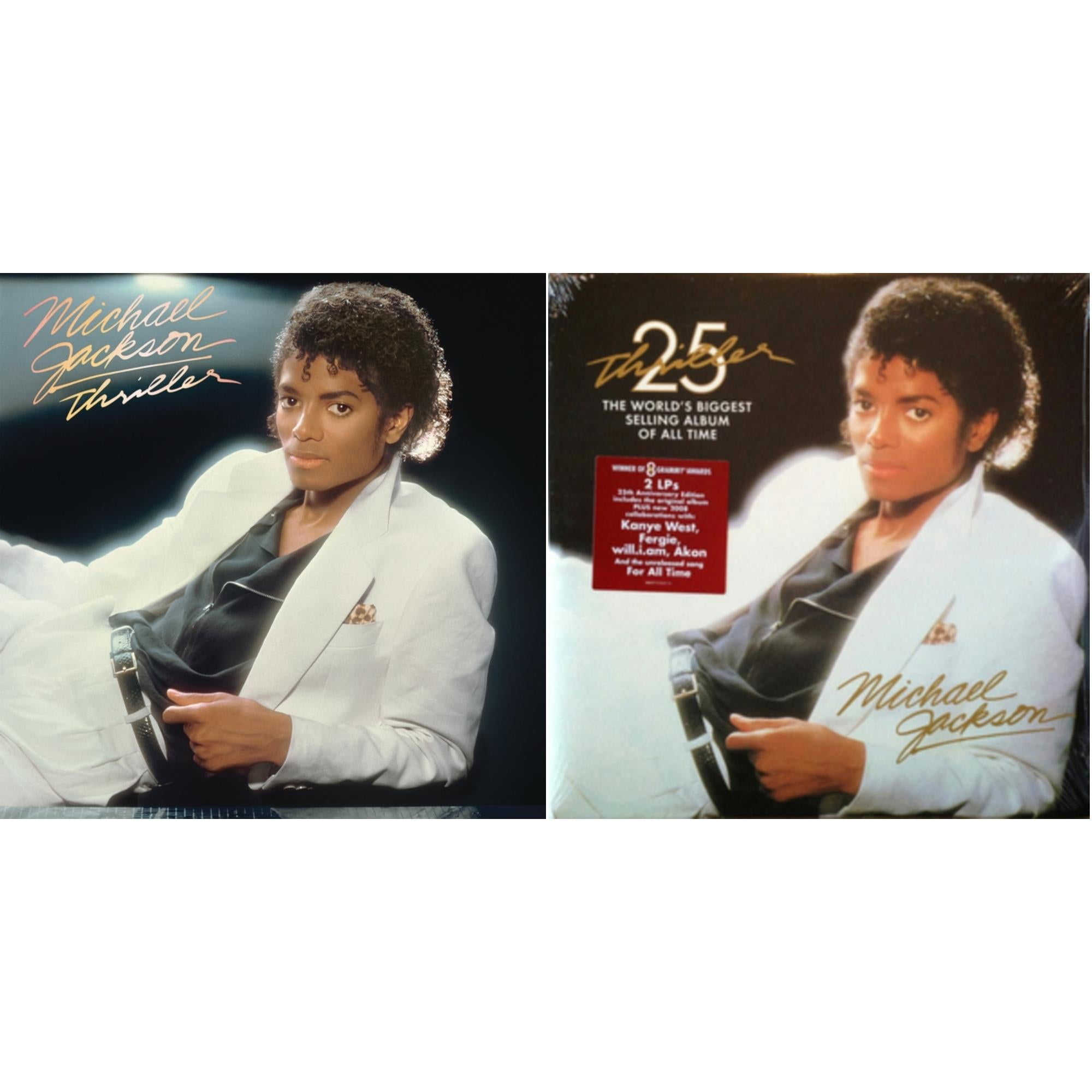 Thriller (140G/Gatefold) & Thriller (25Th Anniversary Edition/2LP/180G ...