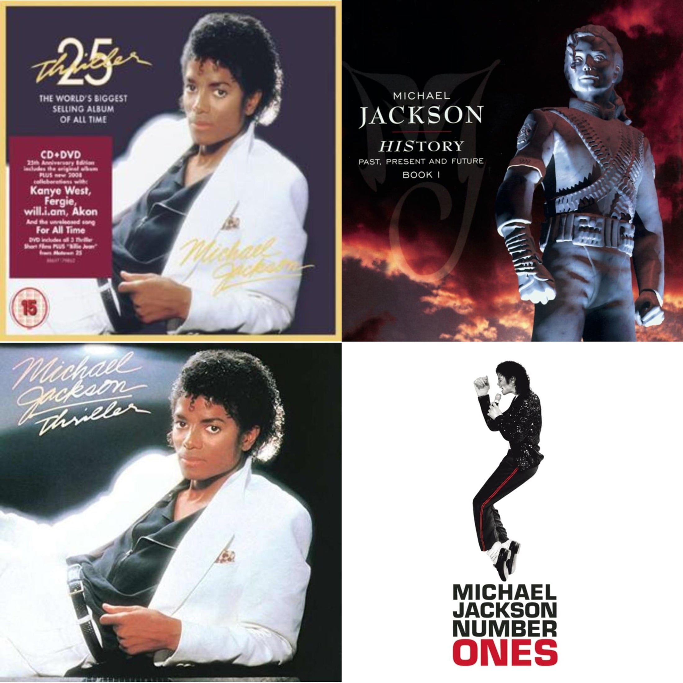 Thriller (25Th Anniversary Legacy Edition) & History: Past Present ...