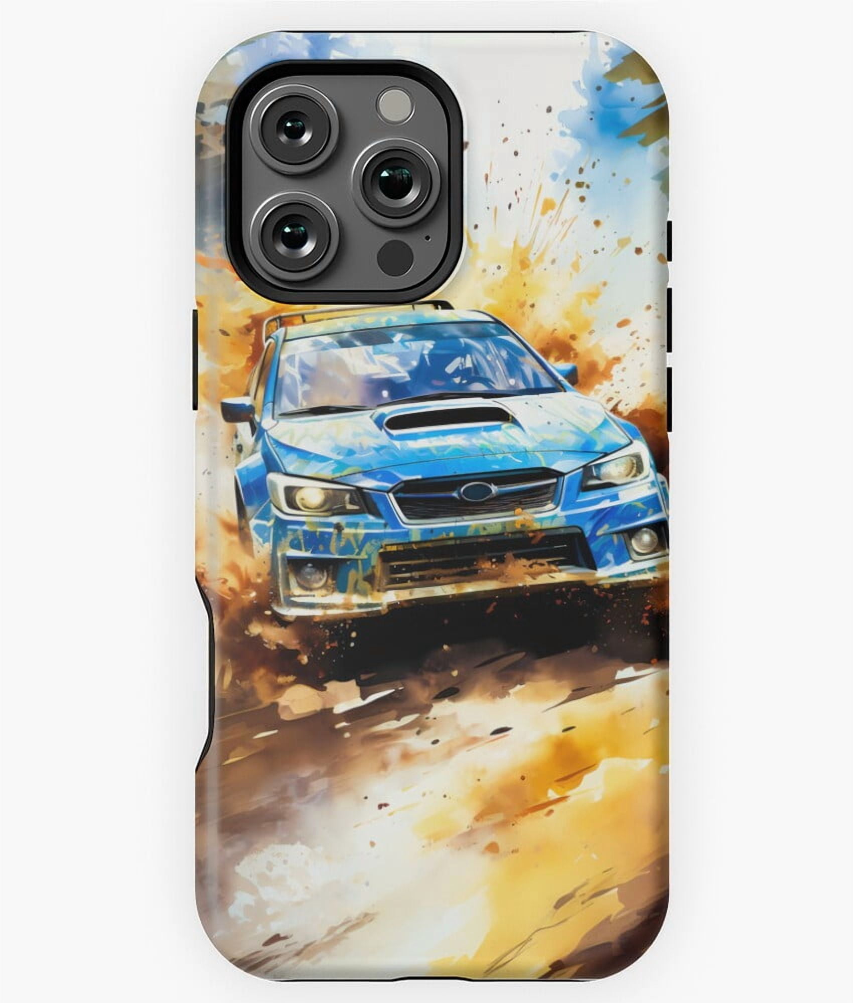Thrilling Drive Mud and Trees Rally M1476 Phone Case for iPhone 17 16 ...