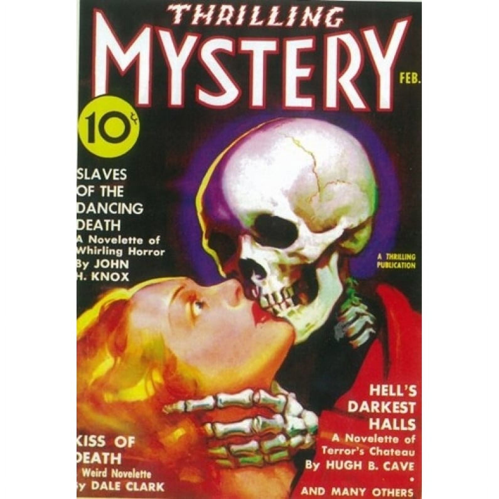 Thrilling Mystery (Pulp) Movie Poster (11 x 17) - Walmart.com