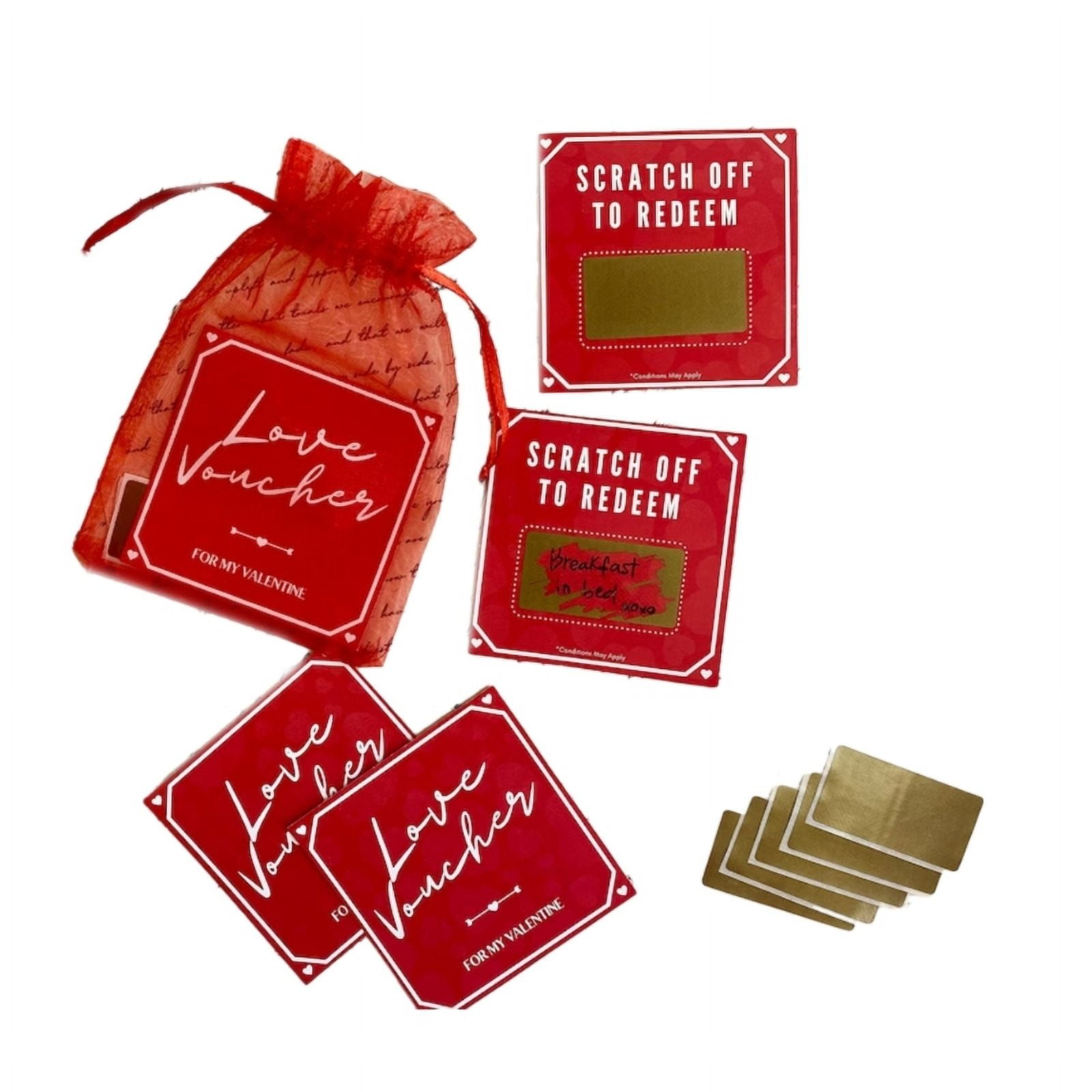 Thrilling Valentine's Day Scratch Lottery Creative Special Memory with ...