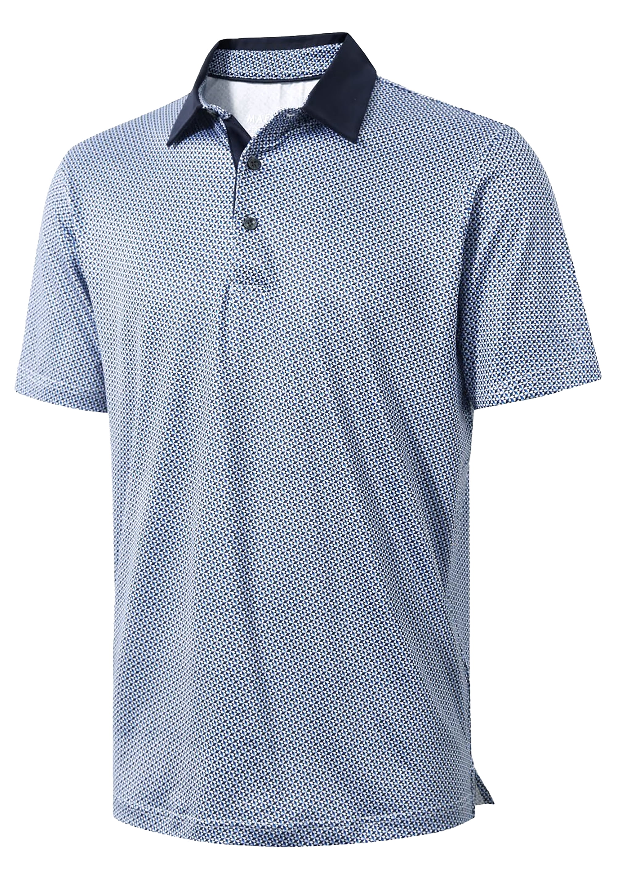 Thrilos Mens Shirts Casual Short Sleeve Golf Polo Shirts Print ...