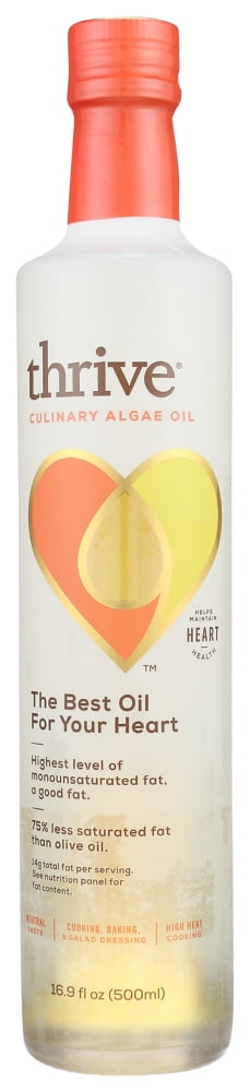 Thrive Culinary Algae Oil, 16.9 Fl Oz - Walmart.com