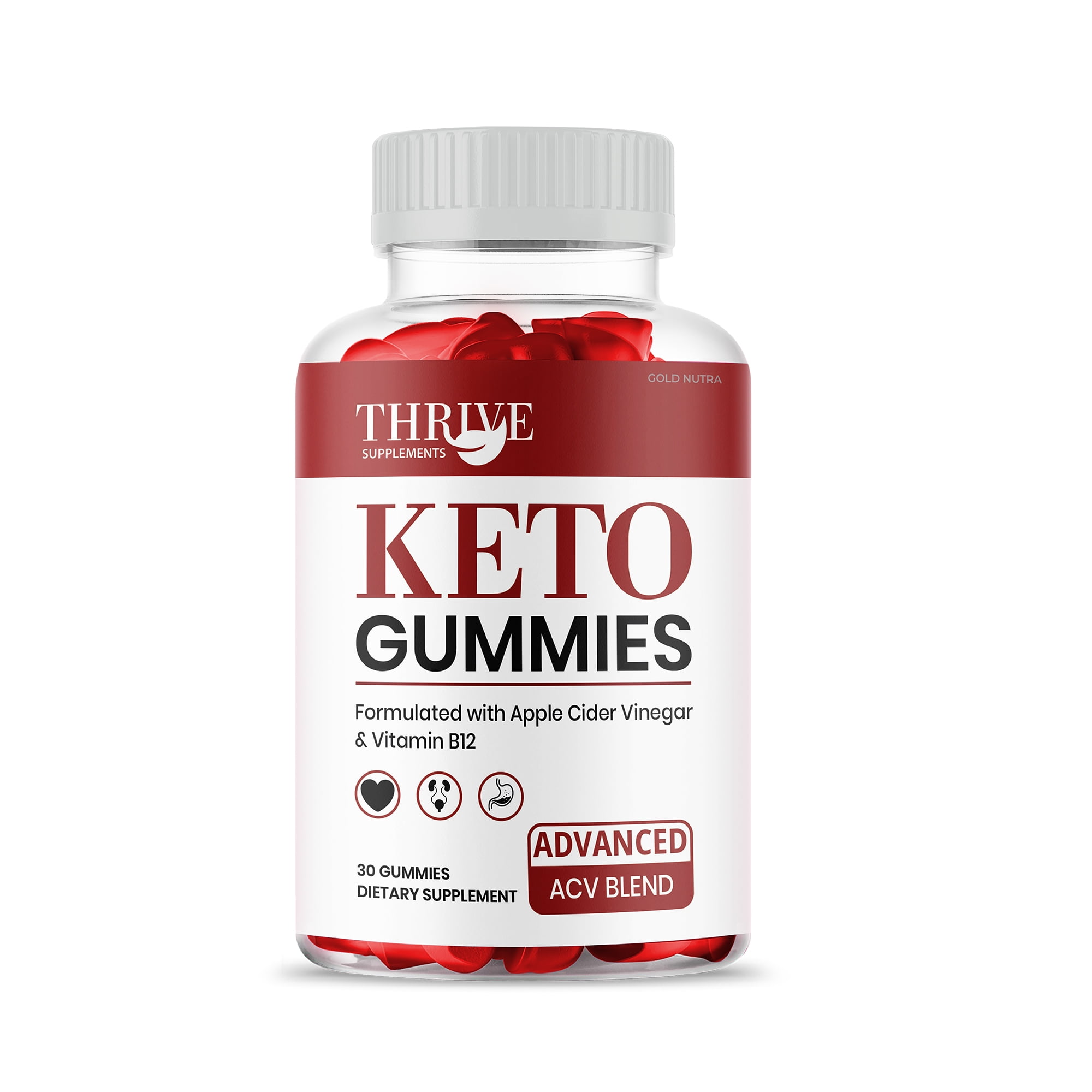 Thrive Keto ACV Gummies, Official Maximum Strength Dietary Supplement ...