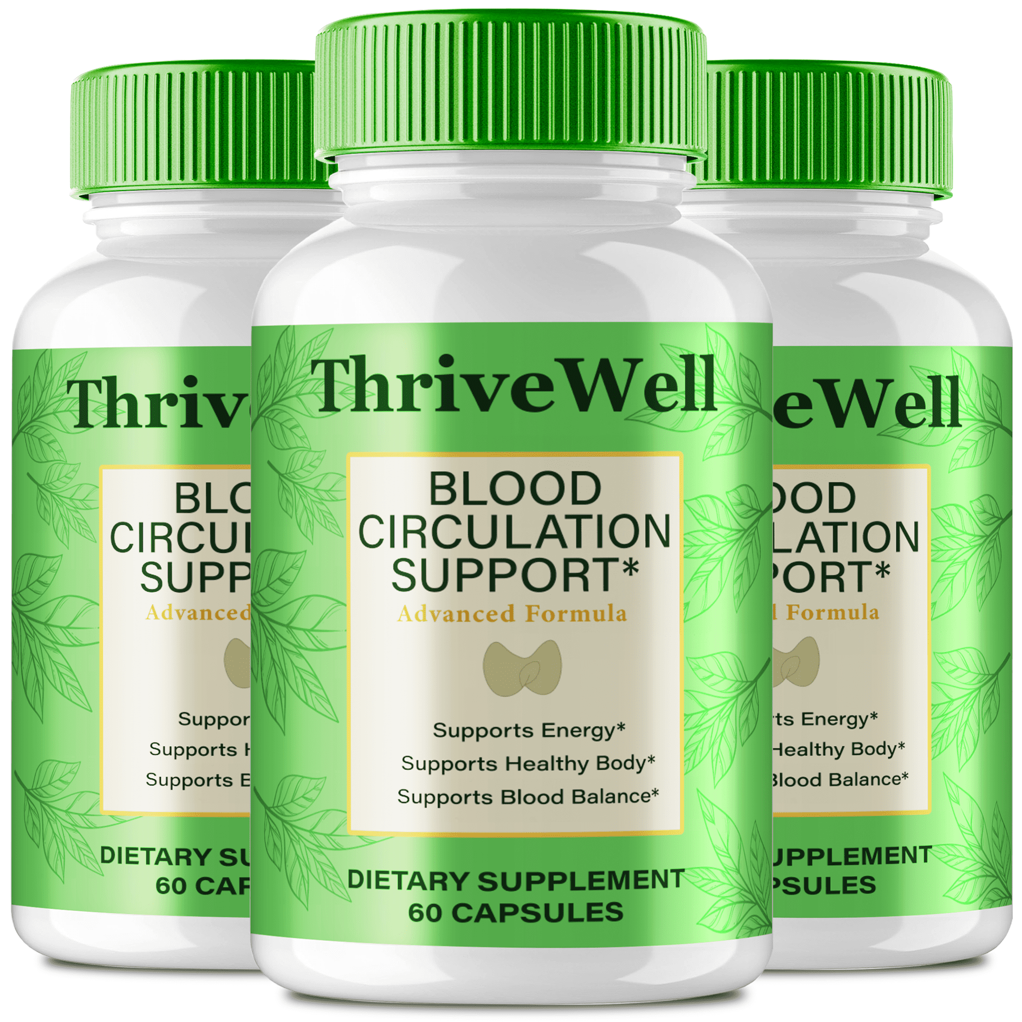 Thrive Well Capsules, Official Thrive Well Advanced Blood Formula Supplement Pills - Maximum ...