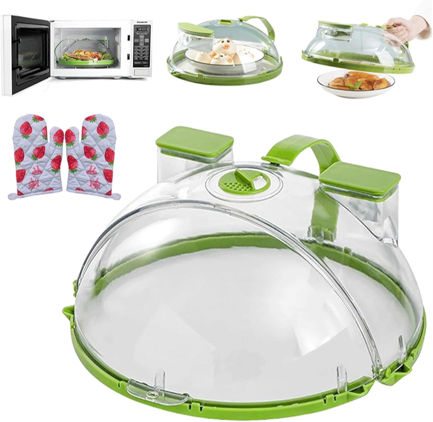 Thrivetion/Agreetally/Cubiccredit Microwave Cover For Food, Steam And ...