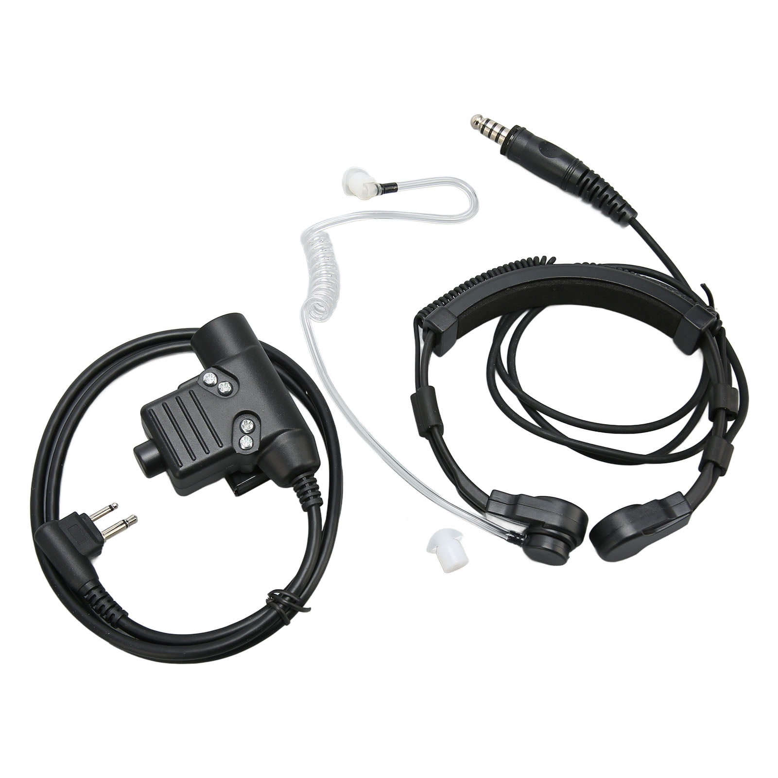 Throat Microphone Headset,Throat Microphone Headset Coiled Talkie ...