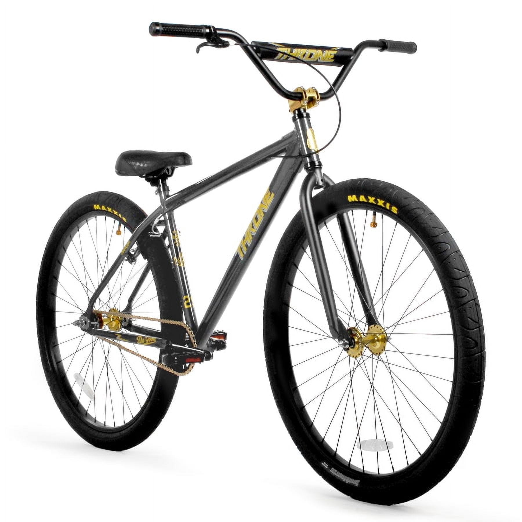 Throne Cycles Goon 29 BMX Bike - Graphite Oro- Blocboi Fame Signature ...