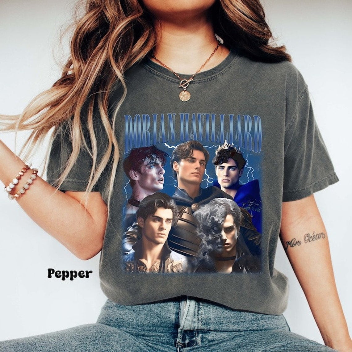 Throne Of Glass Fan Comfort Colors Shirt, Dorian Havilliard Throne Of ...