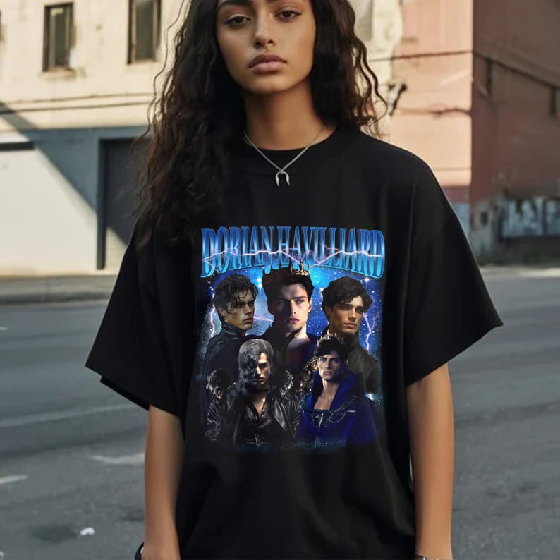 Throne Of Glass Fan T-shirt, Dorian Havilliard Throne Of Glass, House ...