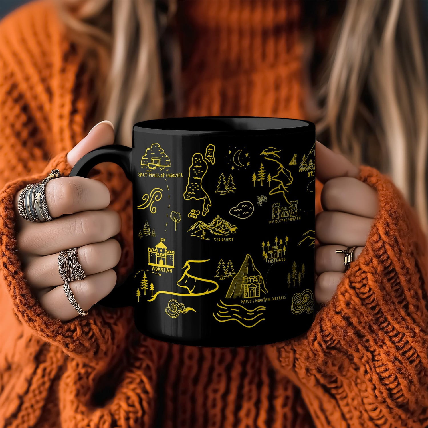 Throne of Glass Mug Rattle the Stars Bookish Gift for Sarah J Maas Fans ...
