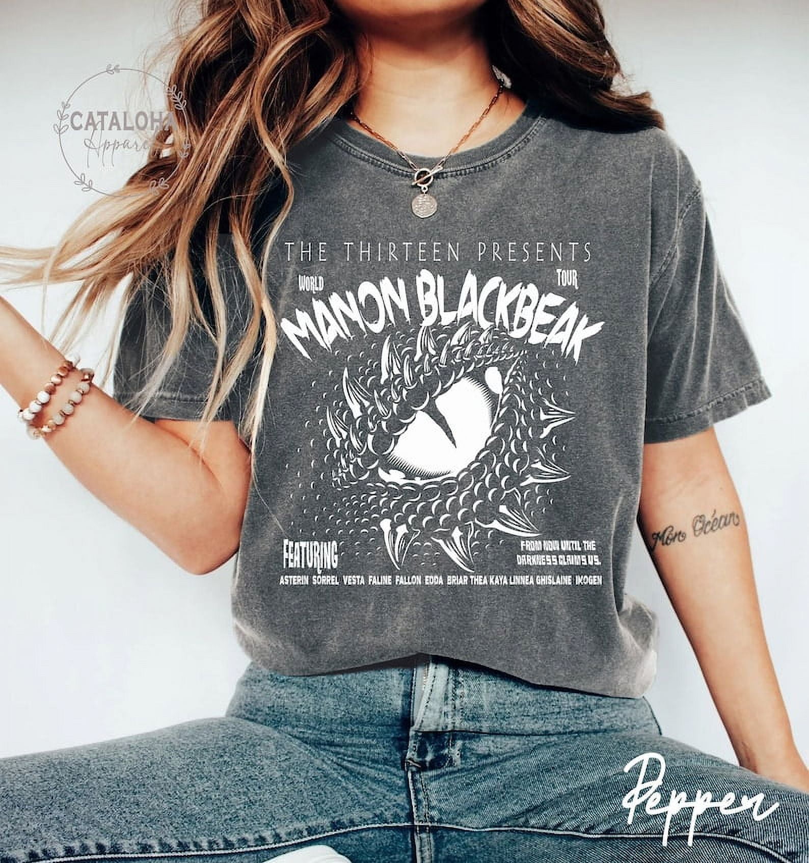 Throne of Glass Shirt, Sarah J Maas Merch, Rowan Whitethorn, Crescent ...