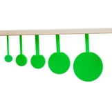 Champion Traps and Targets Fluorescent Orange/Green Bullseye ...