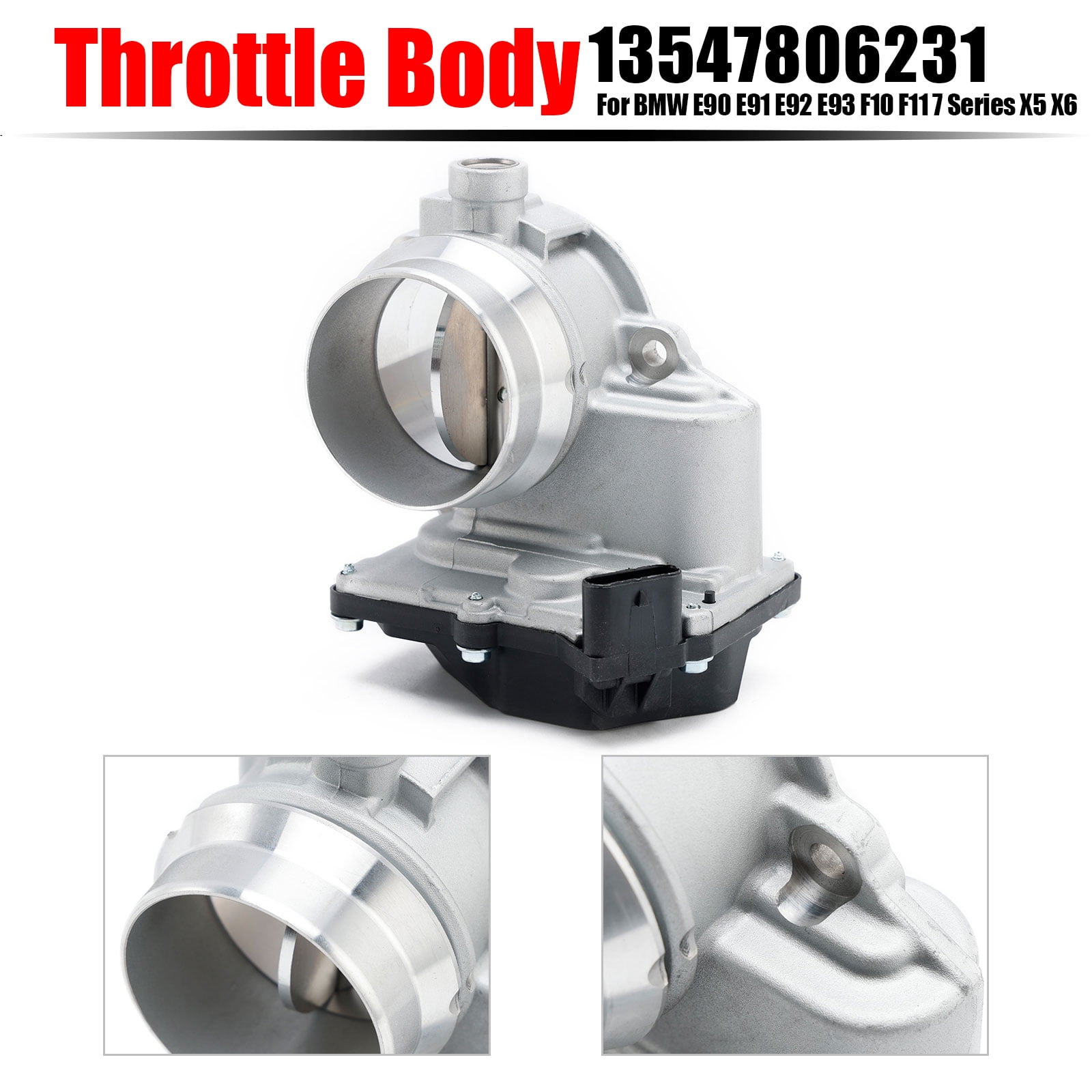 Throttle Body 13547806231 For BMW E90 E91 E92 E93 F07 F10 F11 - Walmart.com