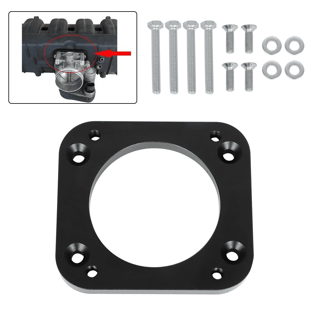 Throttle Body Adapter Plate Kit - Compatible with BMW M54B30 to M50B25 ...