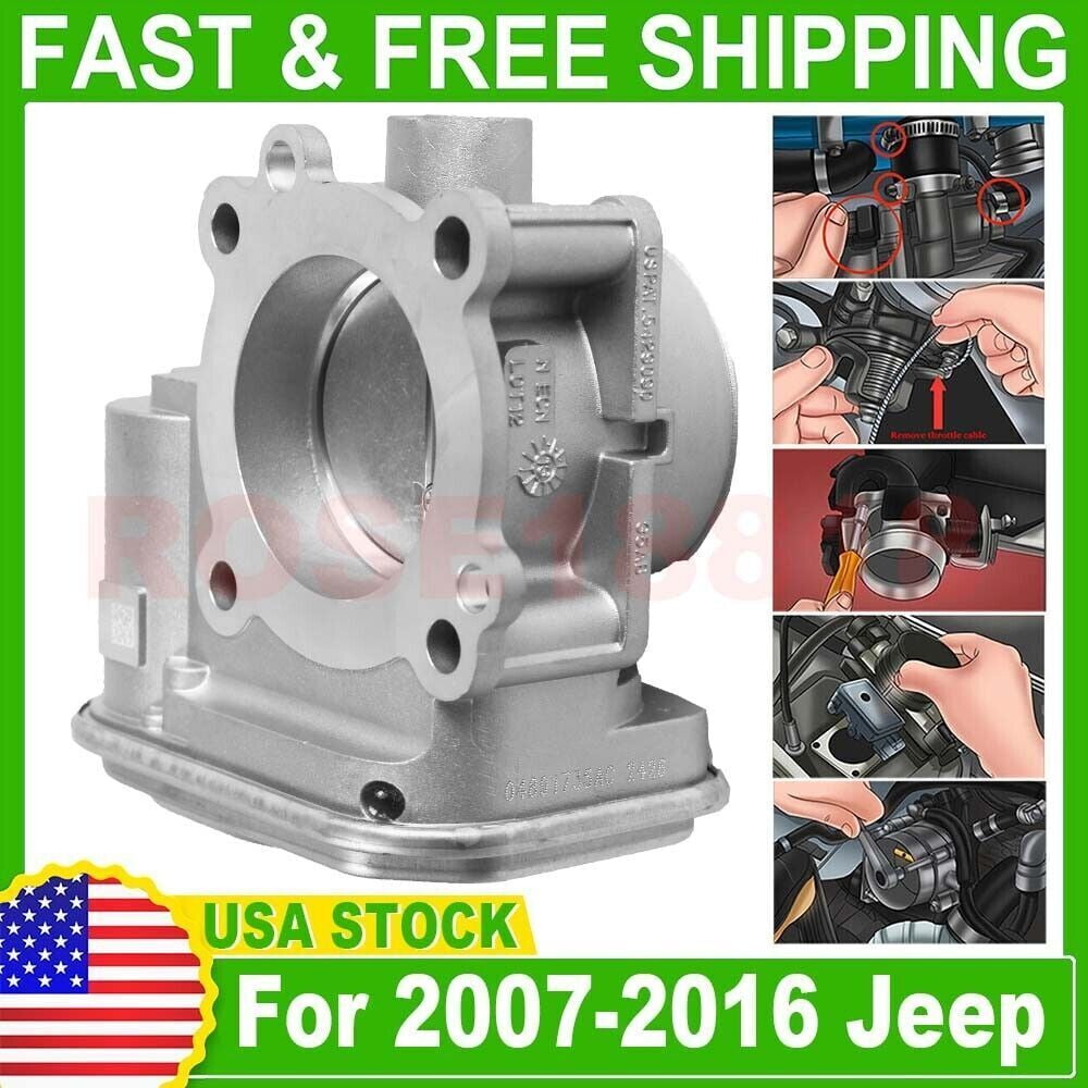 Throttle Body Assembly For 07-16 Jeep Dodge Chrysler Compass Caliber ...