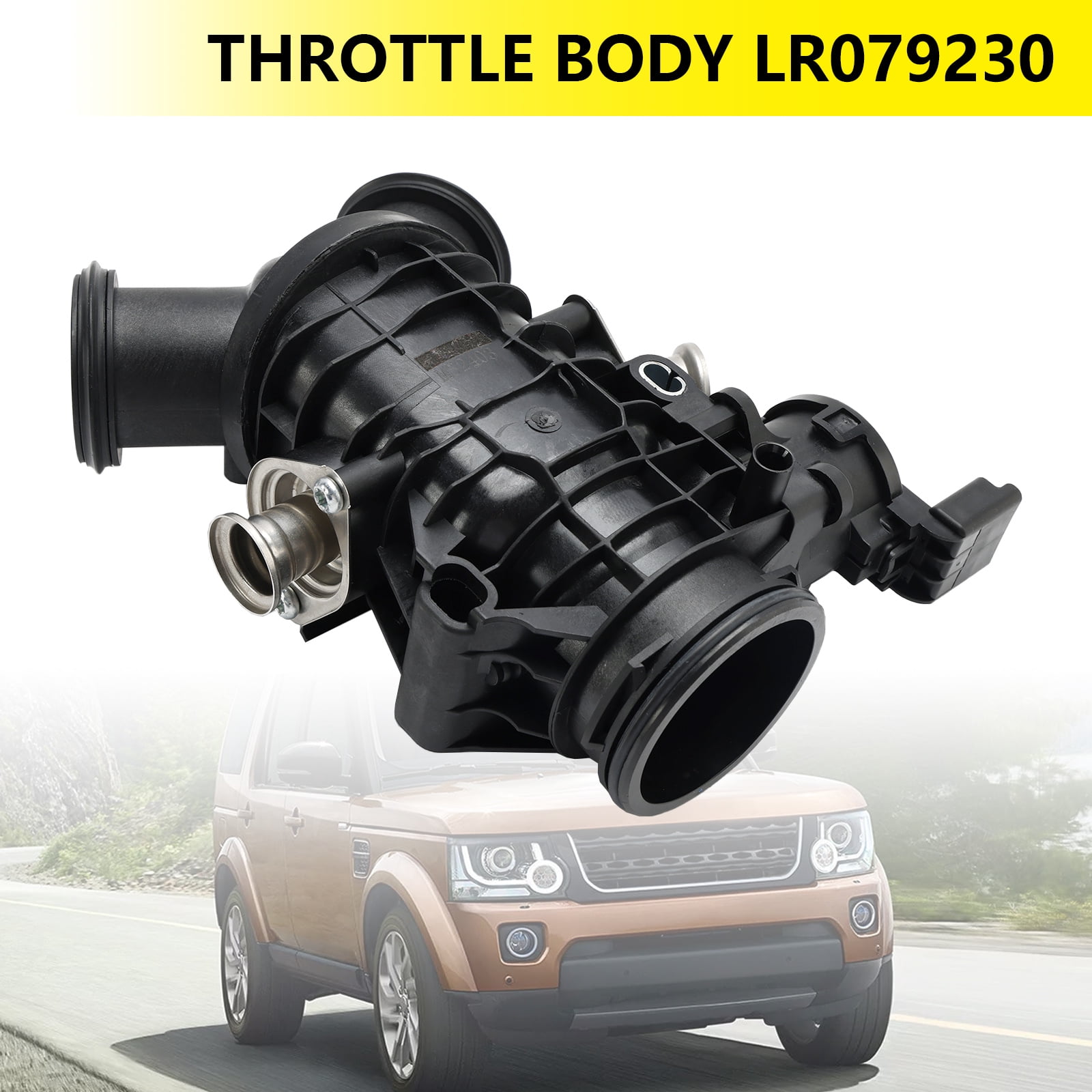 Throttle Body LR079230 For Range Rover L405 L494 L320 Jaguar XJ XF 3.0L ...