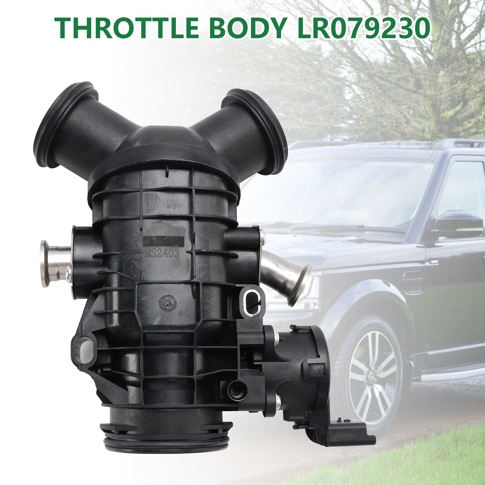 Throttle Body LR079230 For Range Rover L405 L494 L320 Jaguar XJ XF 3.0L ...