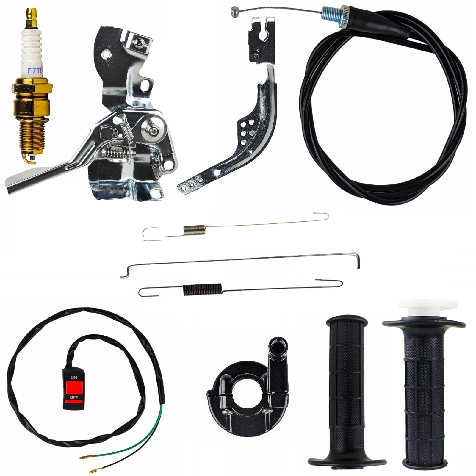 Throttle Control Assembly Linkage Kit for Predator 212cc 196cc Coleman CT200U BT200X CT200U-EX ...